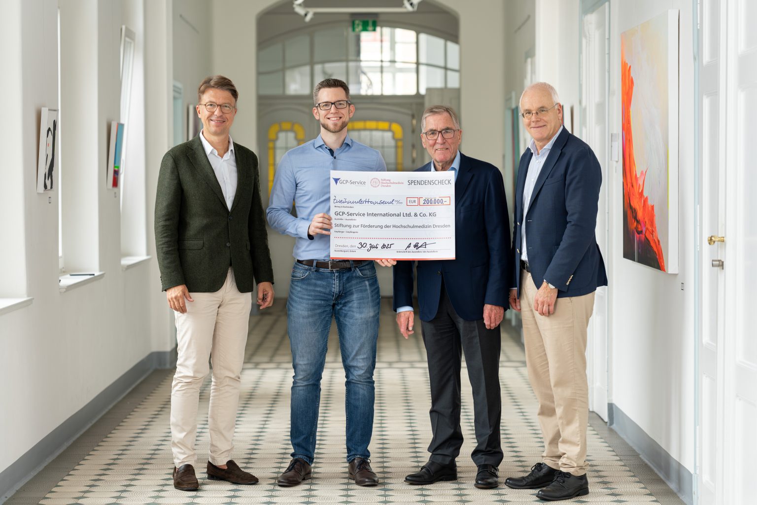 Graphical presentation of data - GCP-Service